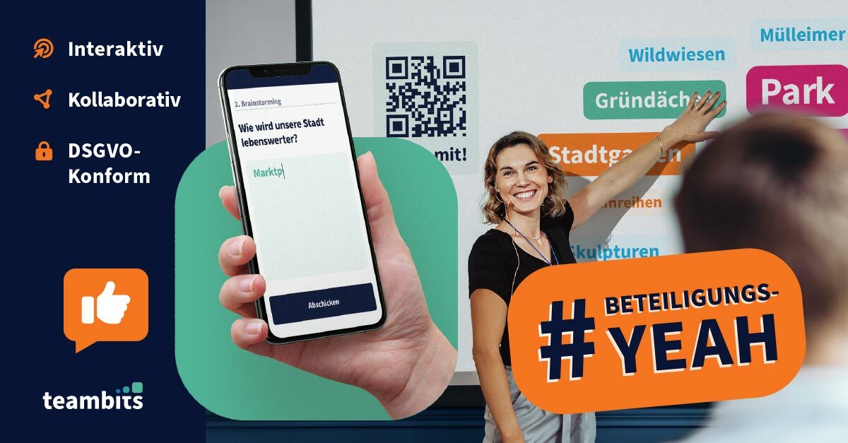 Interaktions-Plattform für Beteiligung • teambits